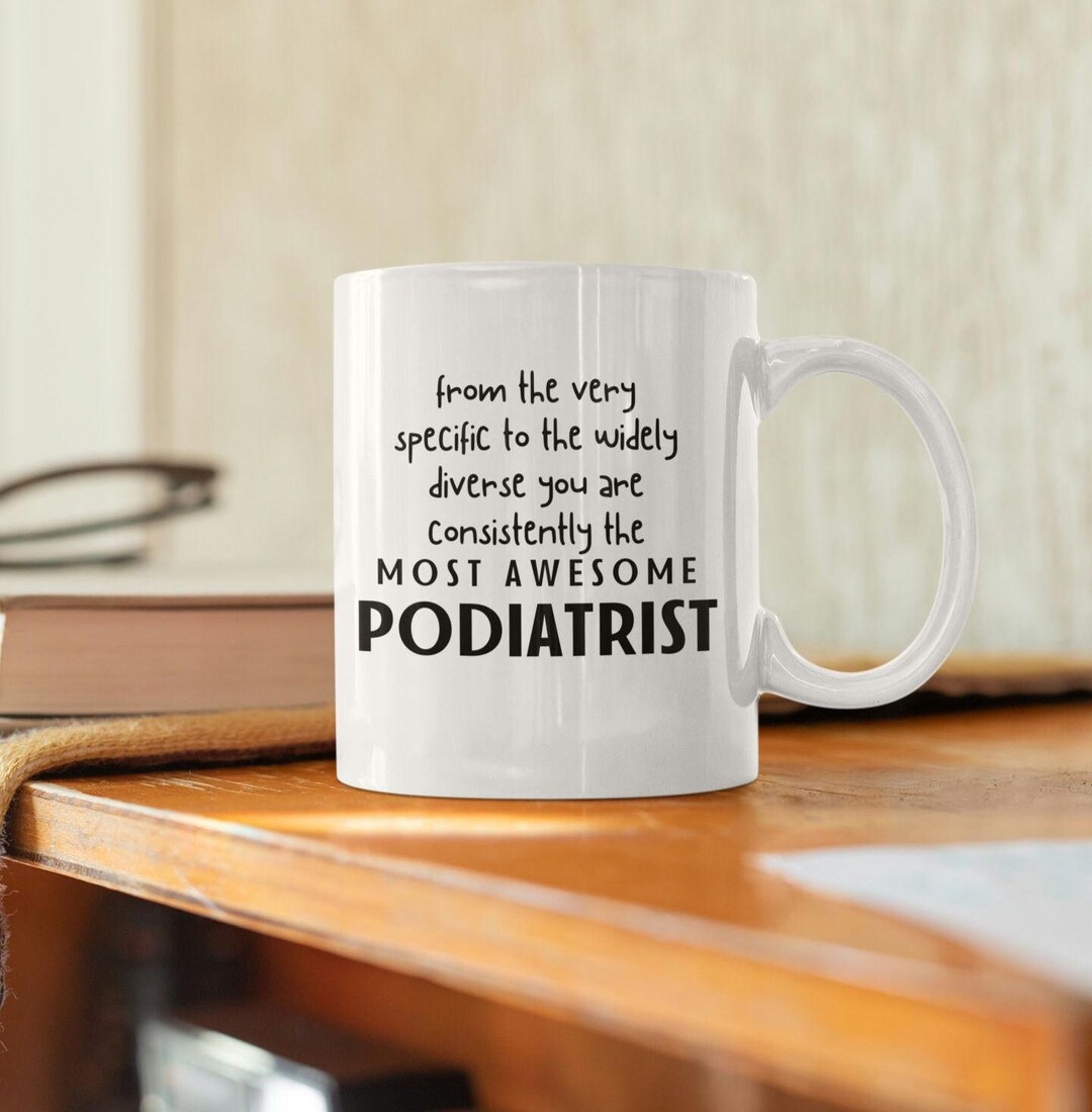 Podiatrist Mug, Foot Doctor Gift, Podiatry, Feet, Foot, Medical ...