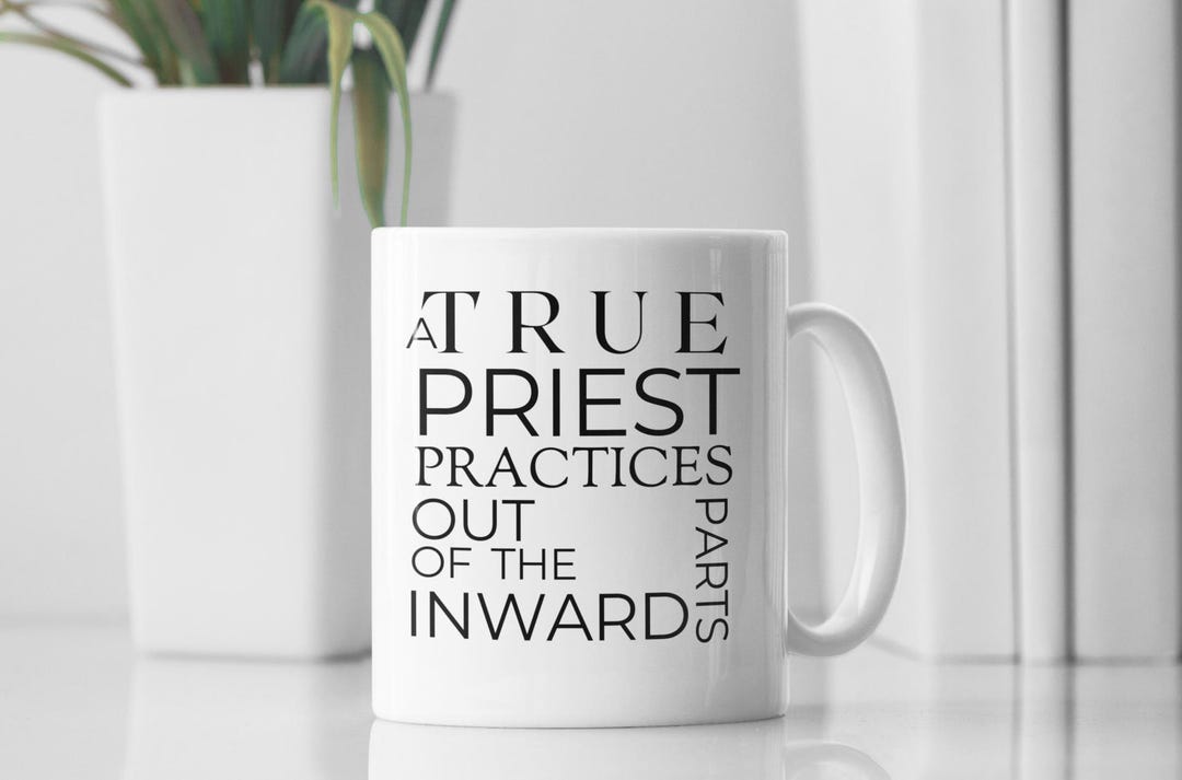Catholic Priest Coffee Mug, Irish Tea Mugs, Religion Gift Cup, Hospital ...