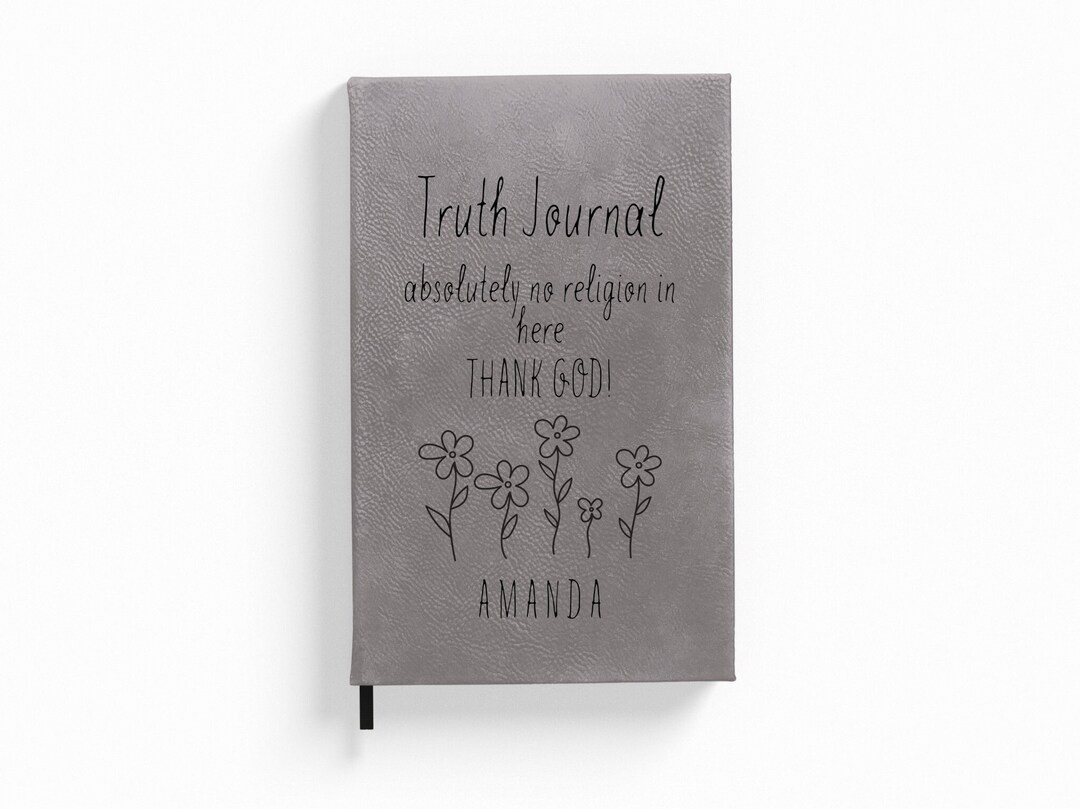 Personalized Truth Journal, Bible Study Journal, Faith Based Journal ...