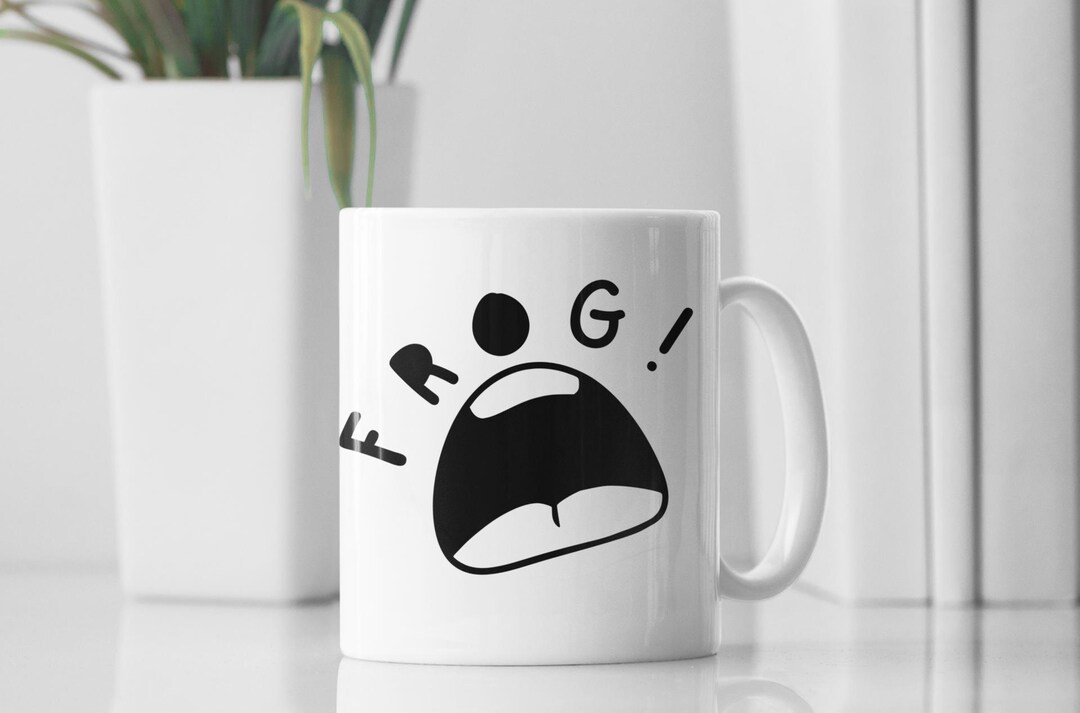 Frog Therian Coffee Mug, Therian Gift Mugs, Frog Tea Cup, Screaming ...