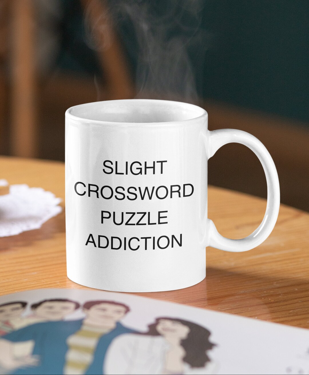 Crossword Puzzle Gift Coffee Mugs, Puzzle Lover Gifts, Puzzles and ...