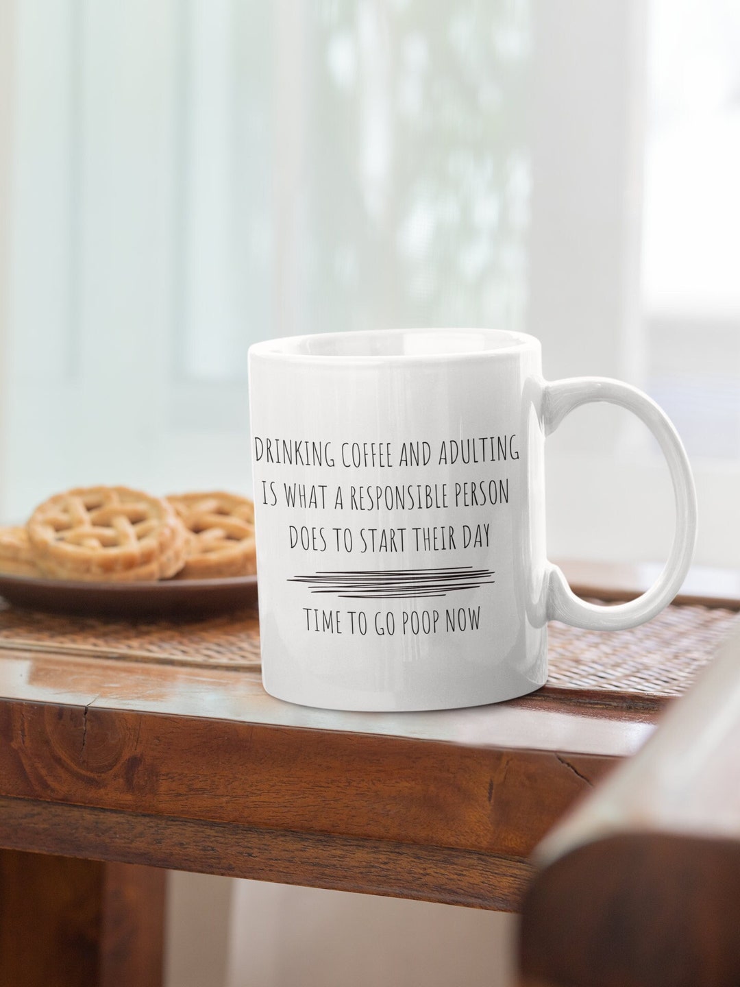 Poop Mug, Adult, Adult Mug, Adulting, Adulting Gift, Adulting Mug ...