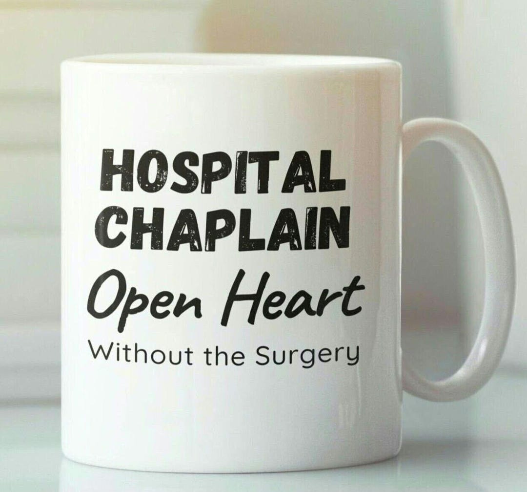 Hospital Chaplain Gift Mug, Gifts for Hospital Spiritual Caregivers ...