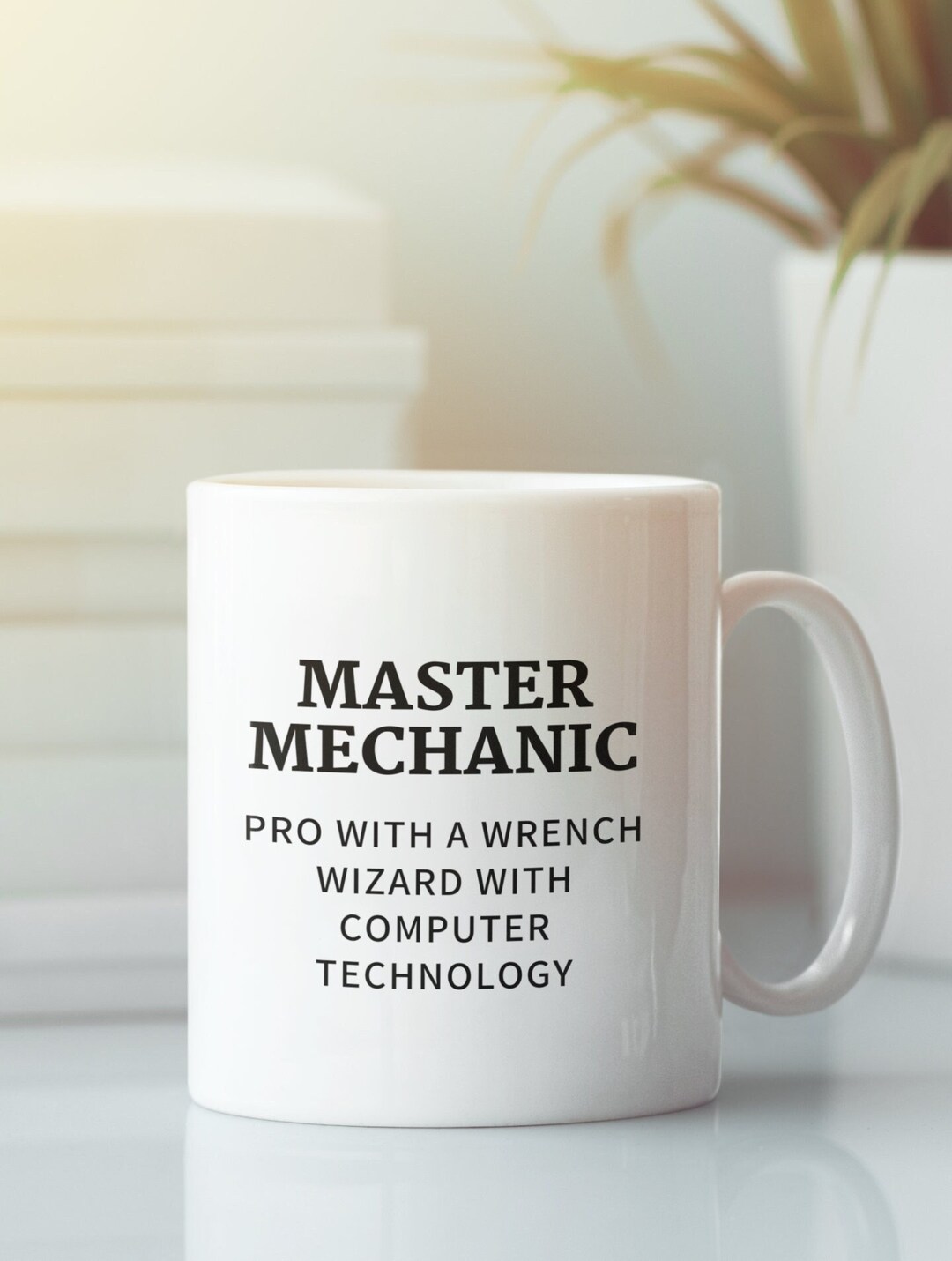 Mechanic Coffee Gift Mug for Car Guy, Automotive Mugs, Car Mechanic ...