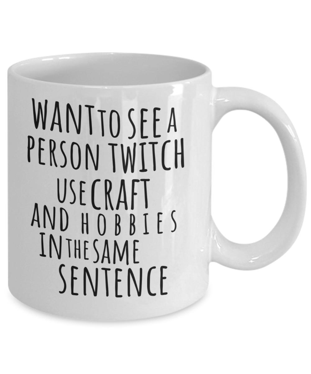 Arts and Crafts Humor Coffee Mug, Hobby Mug, Crafting Mugs, BFF Gifts ...
