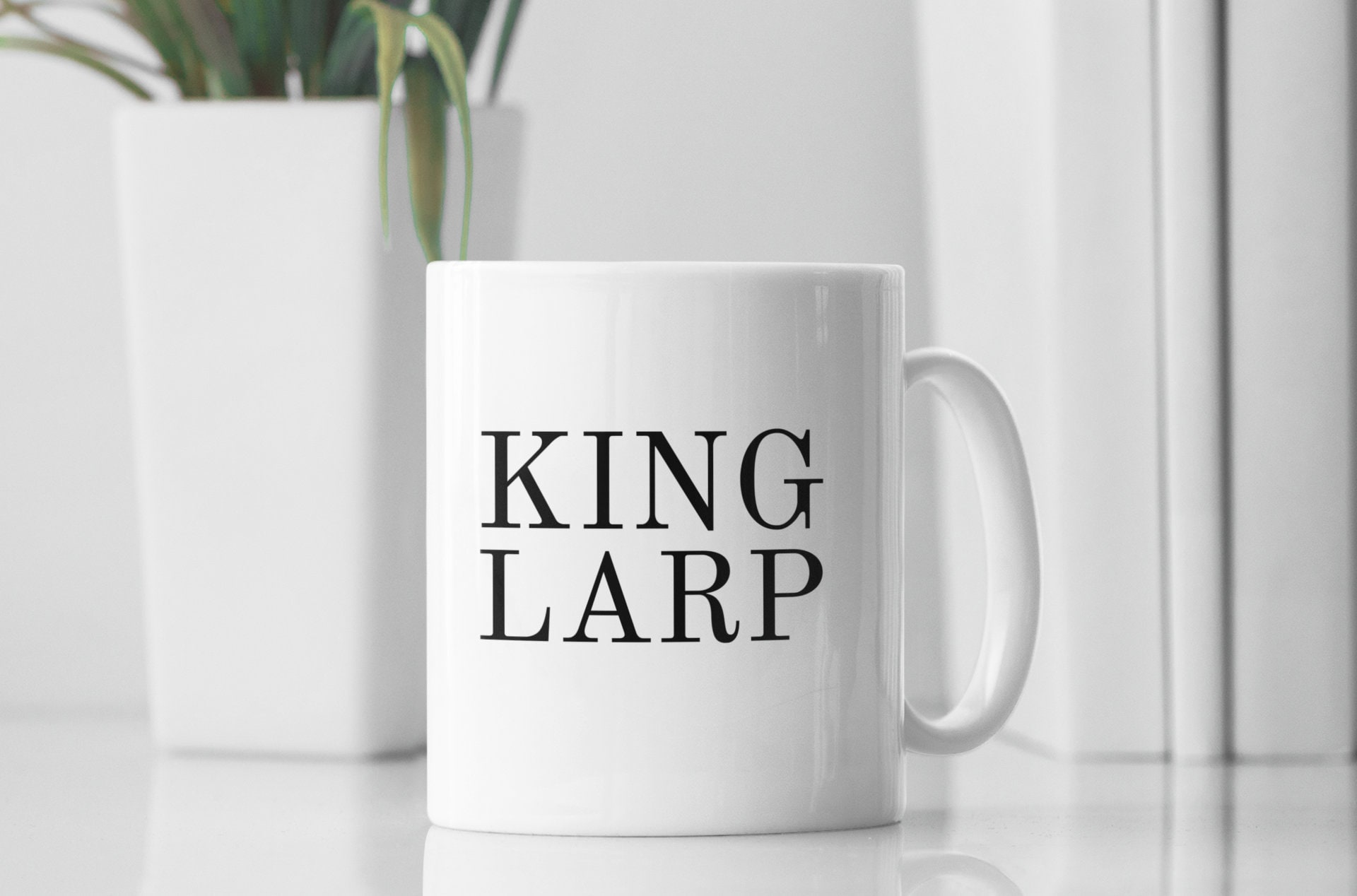 King LARP Coffee Mug, Larping Mugs, Live Action Roleplay Gift Mugs ...