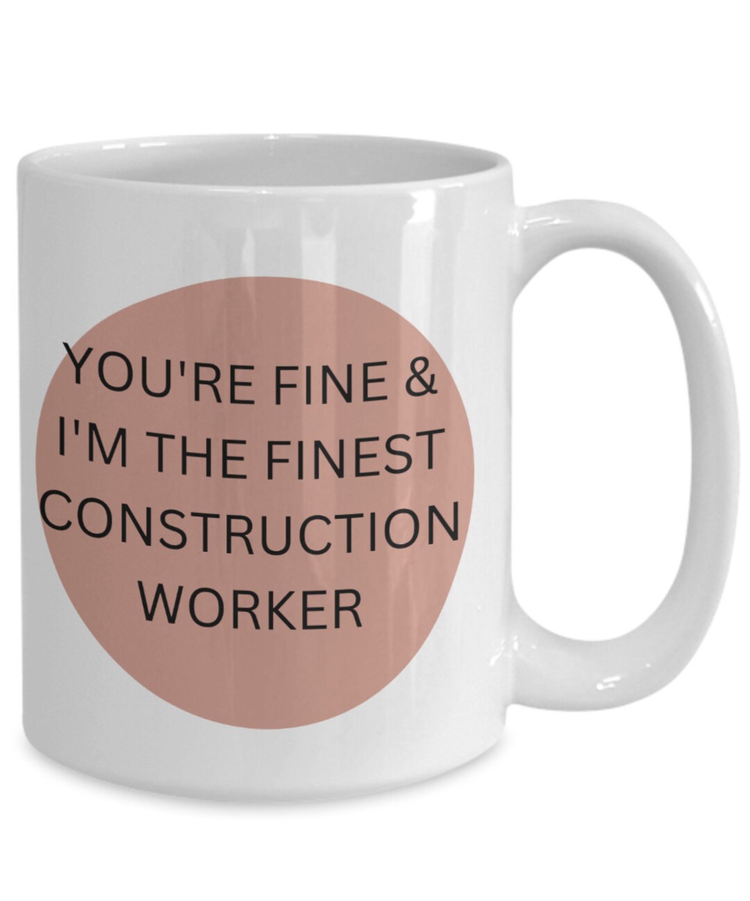 Finest Construction Worker Gift Idea Construction Worker Mug - Etsy