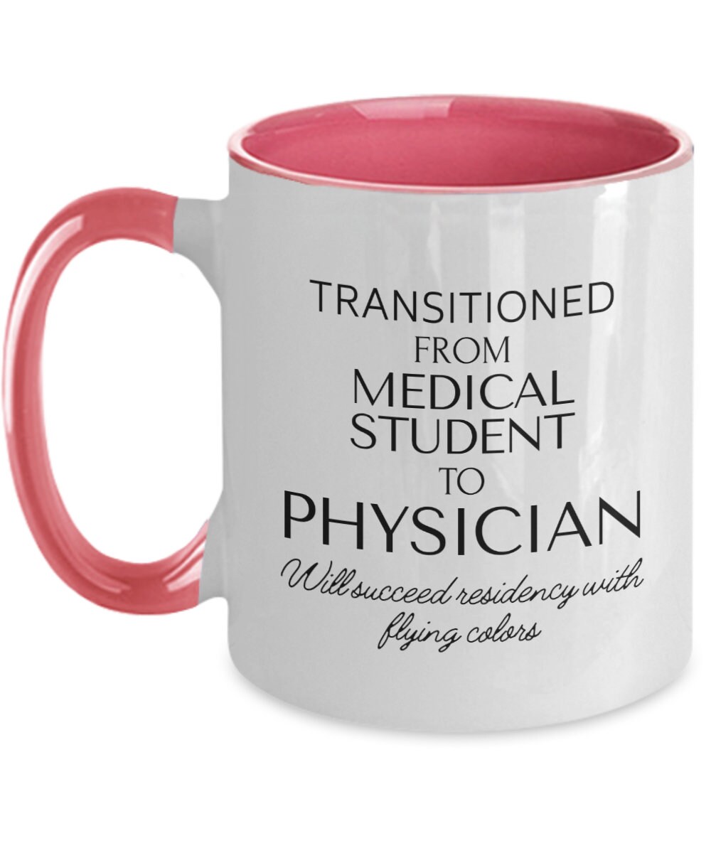 Medical School Graduation Mug, New Doctor Mugs, Residency Gift, Med ...