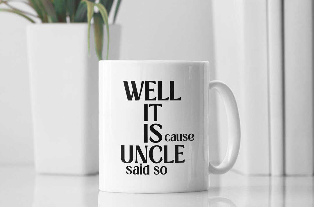 Uncle Coffee Mug, Unique Uncle Gifts, Worlds Best Uncle, From Niece, My ...