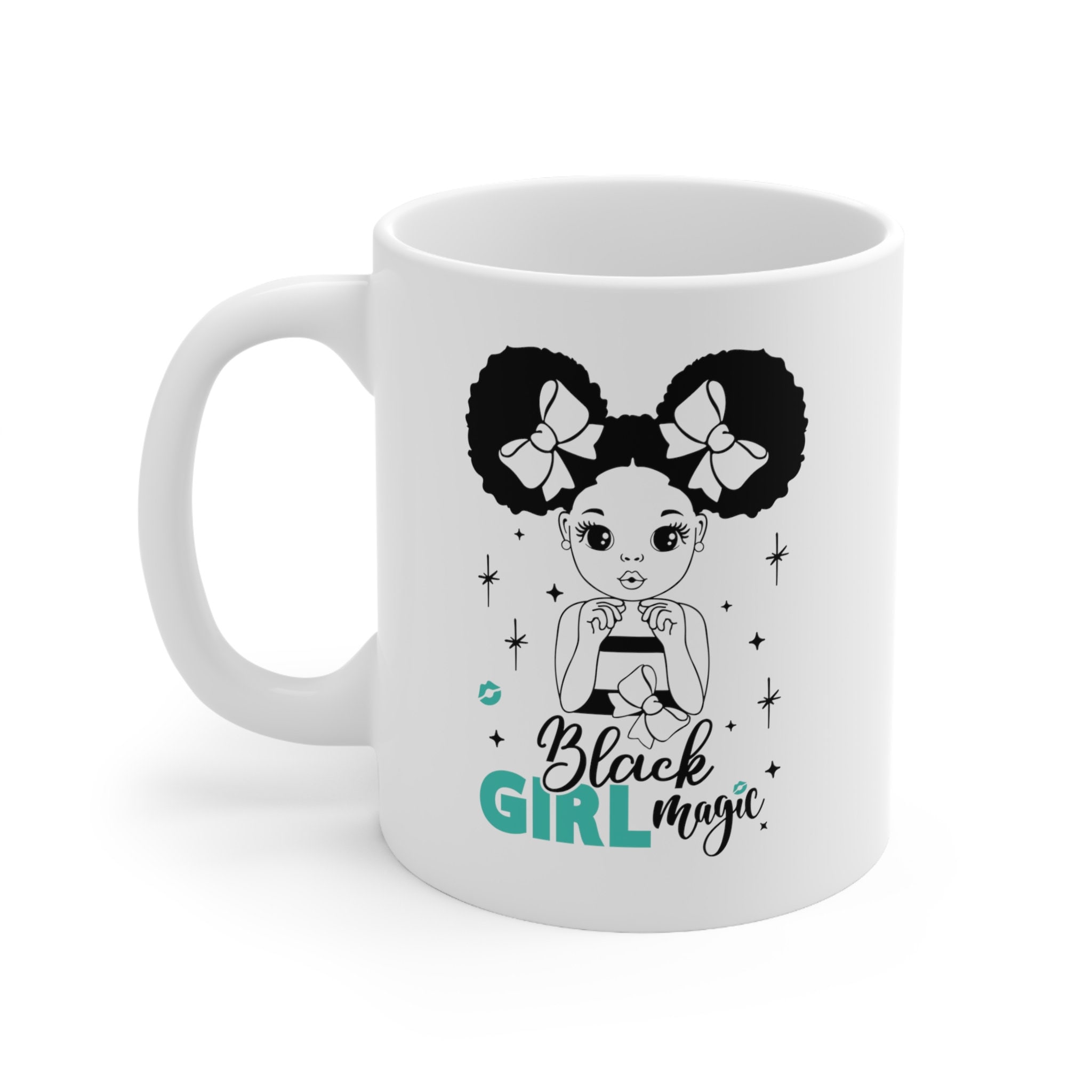 Black Girl Magic Coffee Mug, Black Woman Gift Ideas, Melanin Coffee Cup ...