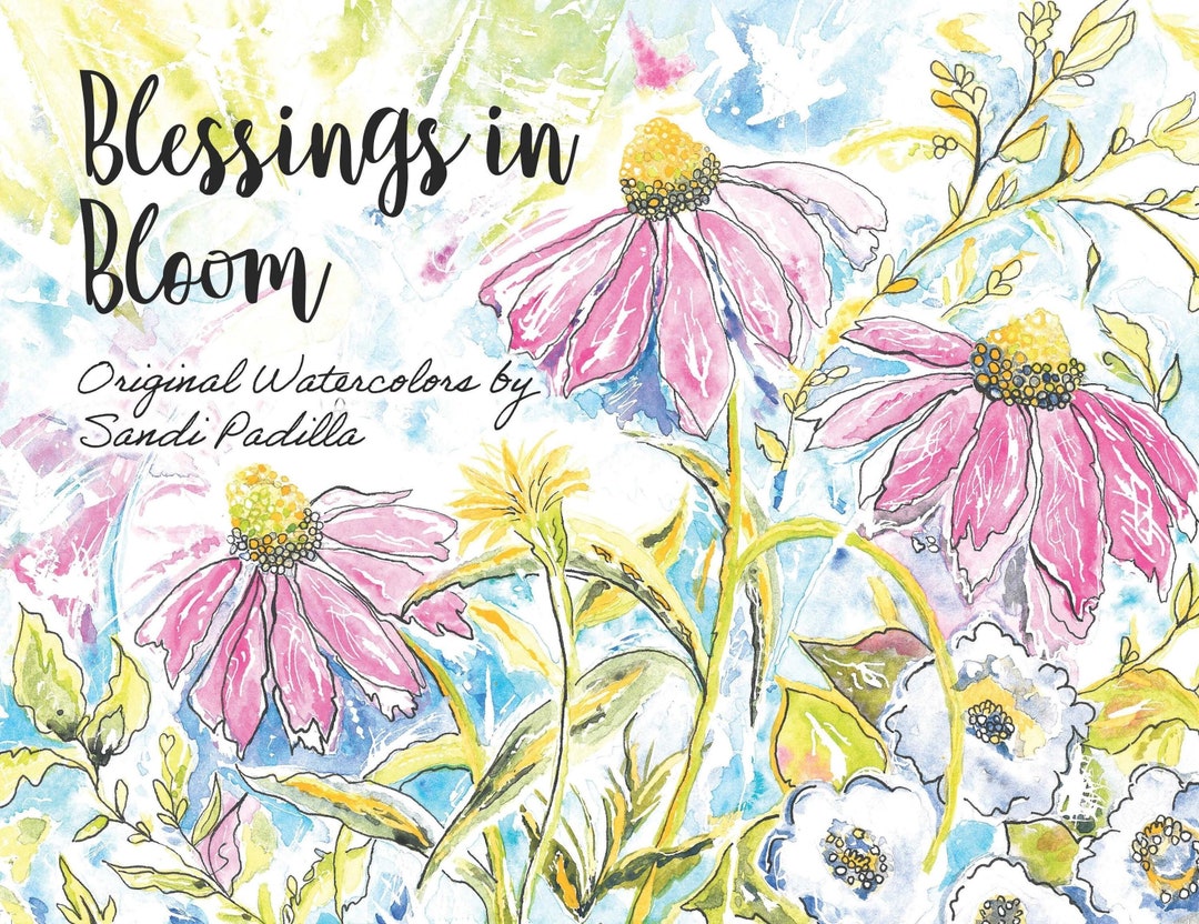 Blessings in Bloom 2025 Watercolor Calendar - Etsy