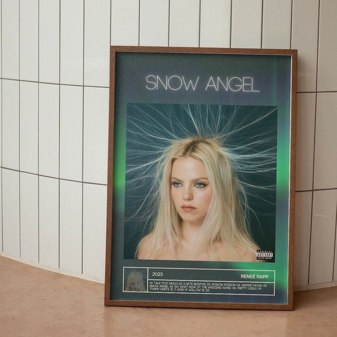 Reneé Rapp Snow Angel Poster - Etsy