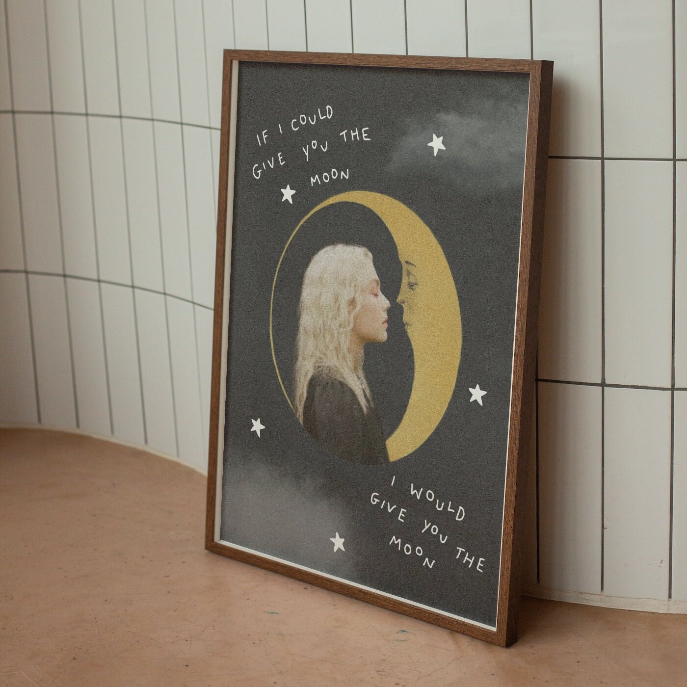 Phoebe Bridgers Moon Song Poster A4 - Etsy UK