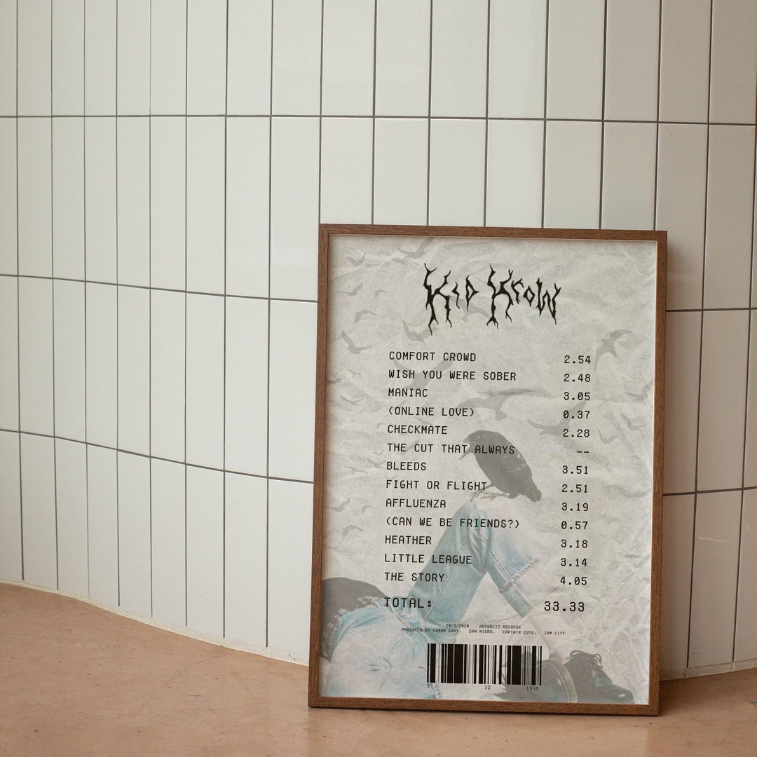 Conan Gray Kid Krow Poster - Etsy