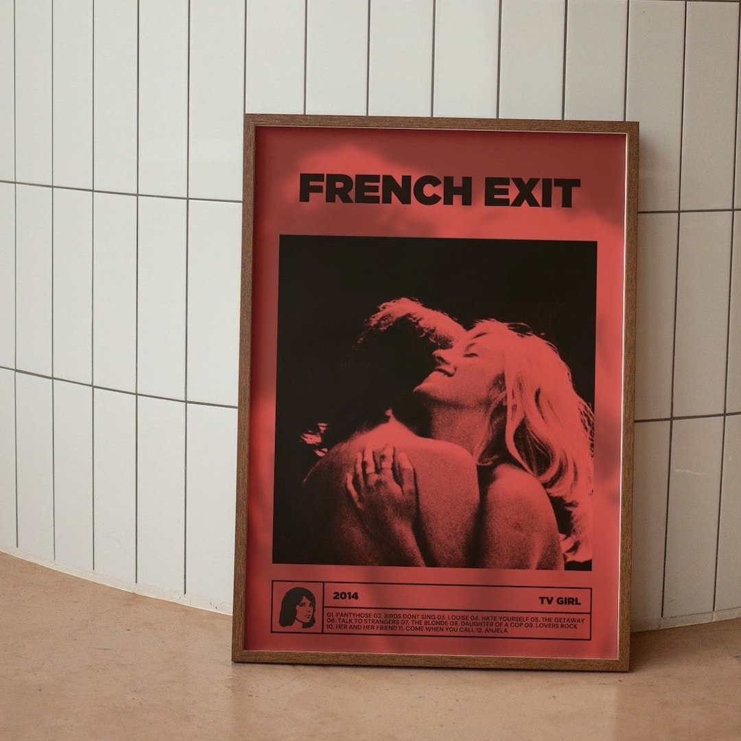Tv Girl French Exit Poster - Etsy