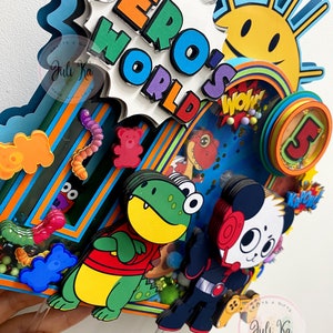 Ryans World Cake Topper, Ryan’s World, Ryan’s World Party Decor, Combo ...