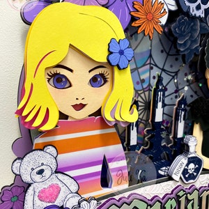 Wednesday Addams Cake Topper, Enid Sinclair, Addams Family Party Decor ...