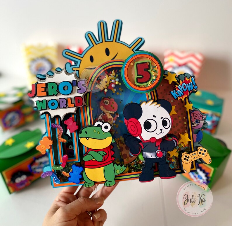 Ryans World Cake Topper Ryans World Ryans World Party - Etsy