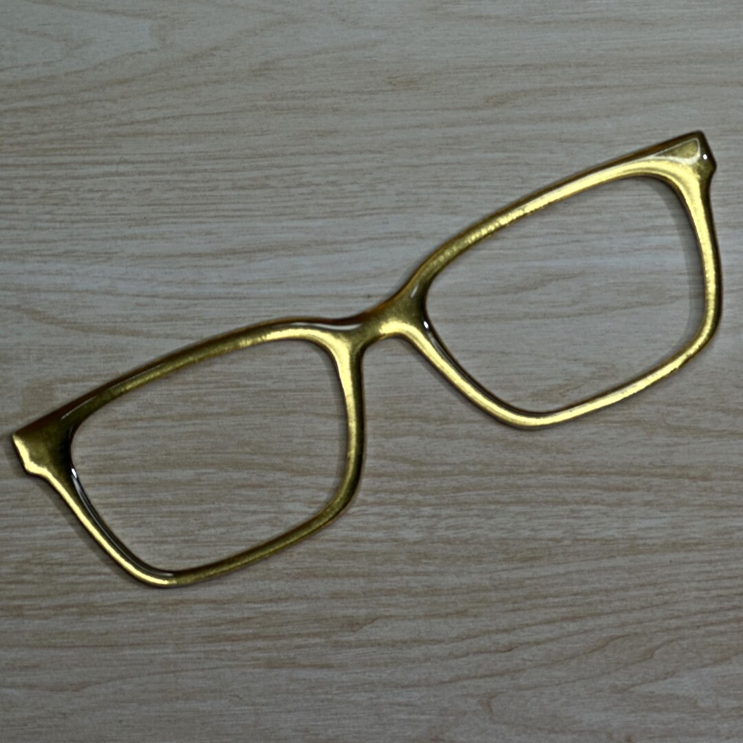 Gold Chrome Magnetic Eyeglass Topper - Etsy