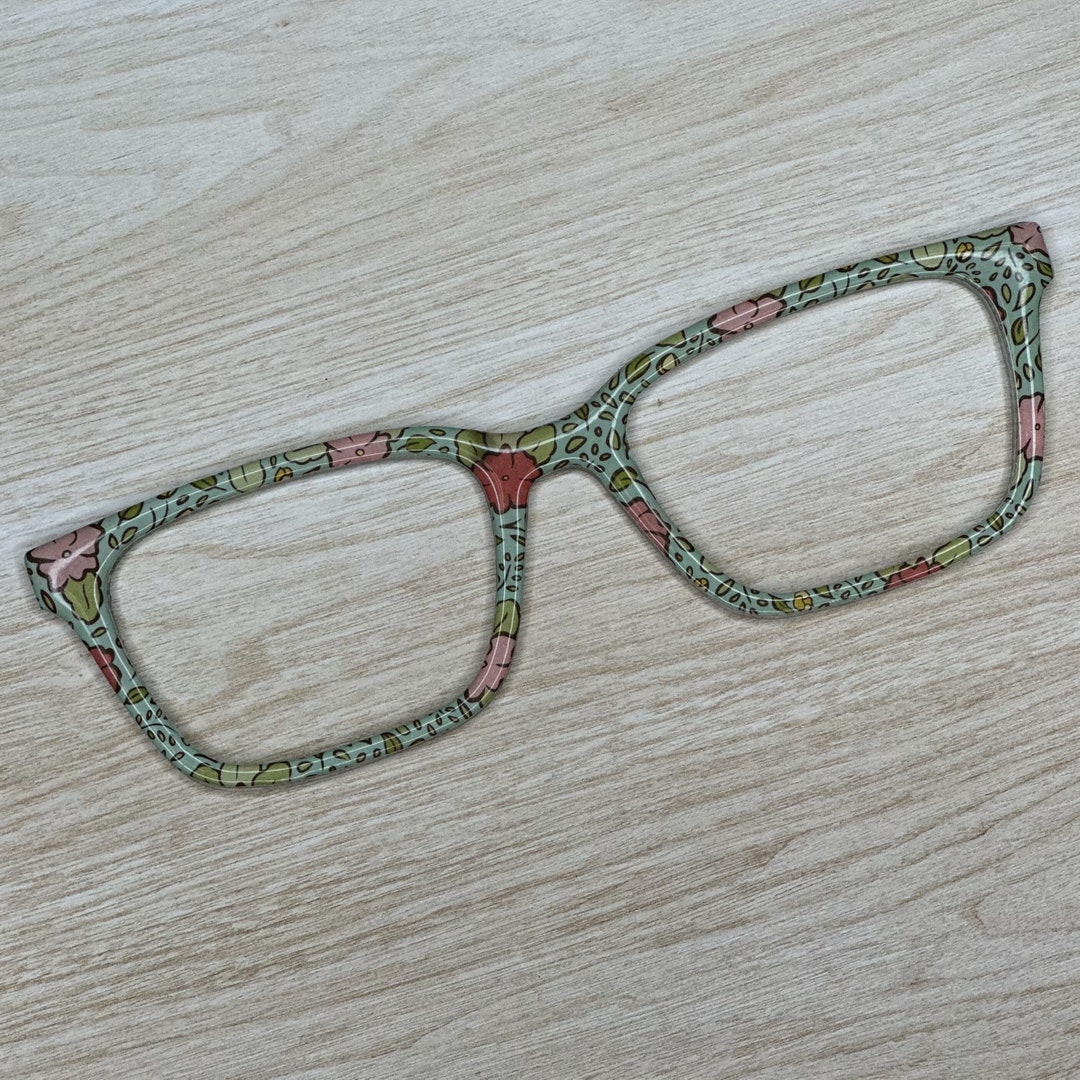 Soft Floral Magnetic Eyeglass Topper - Etsy