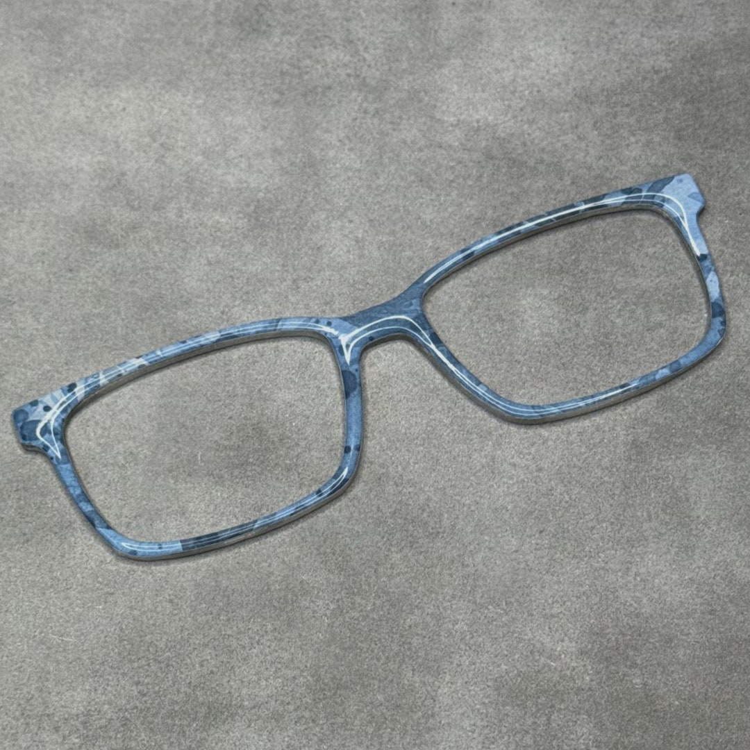 Winter Blue Magnetic Eyeglass Topper - Etsy