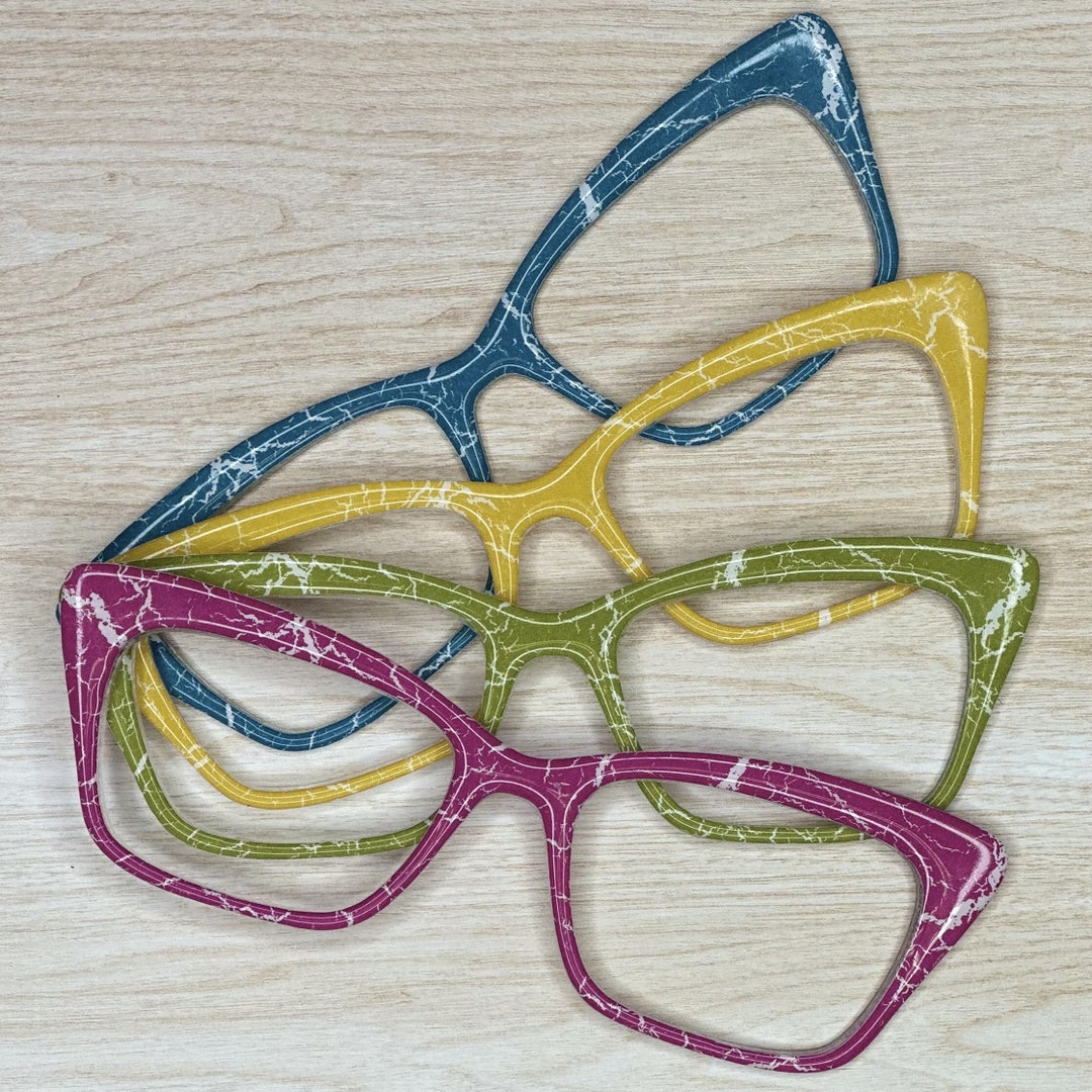 Crackle Magnetic Eyeglass Topper - Etsy