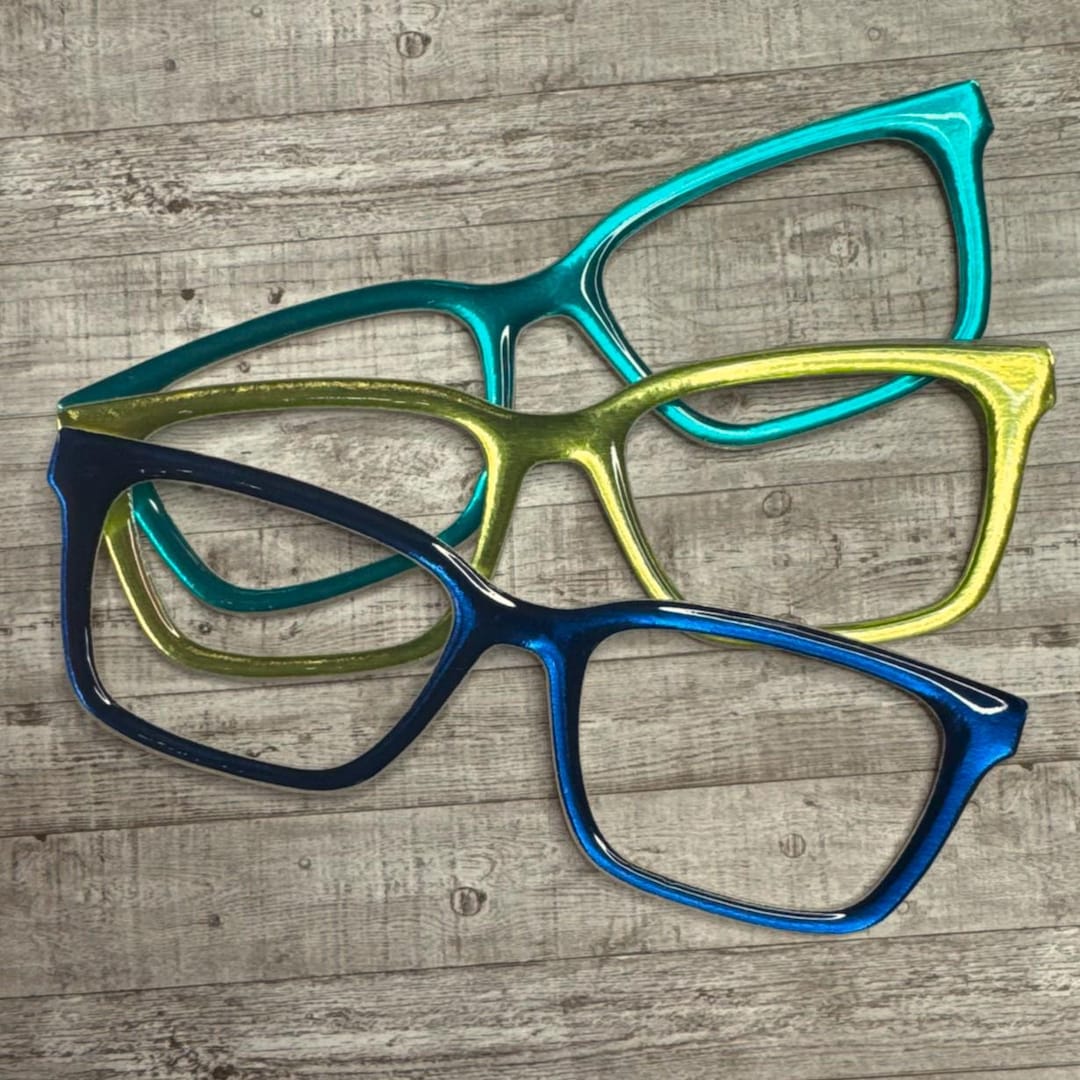 Bold Metallic Magnetic Eyeglass Topper - Etsy
