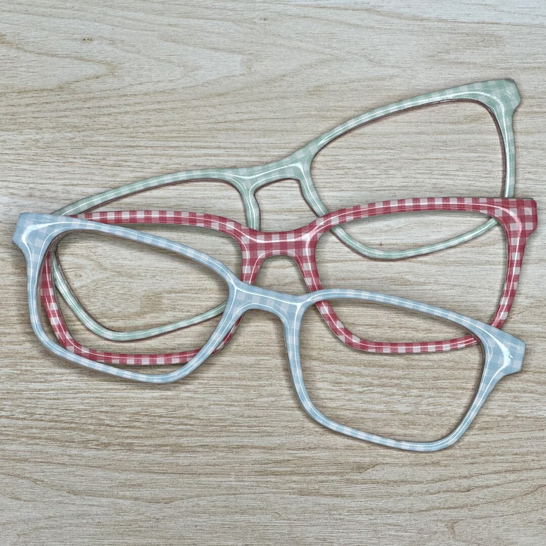 Gingham Magnetic Eyeglass Topper - Etsy