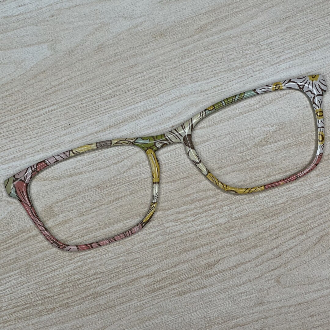 Multi Colored Floral Magnetic Eyeglass Topper - Etsy