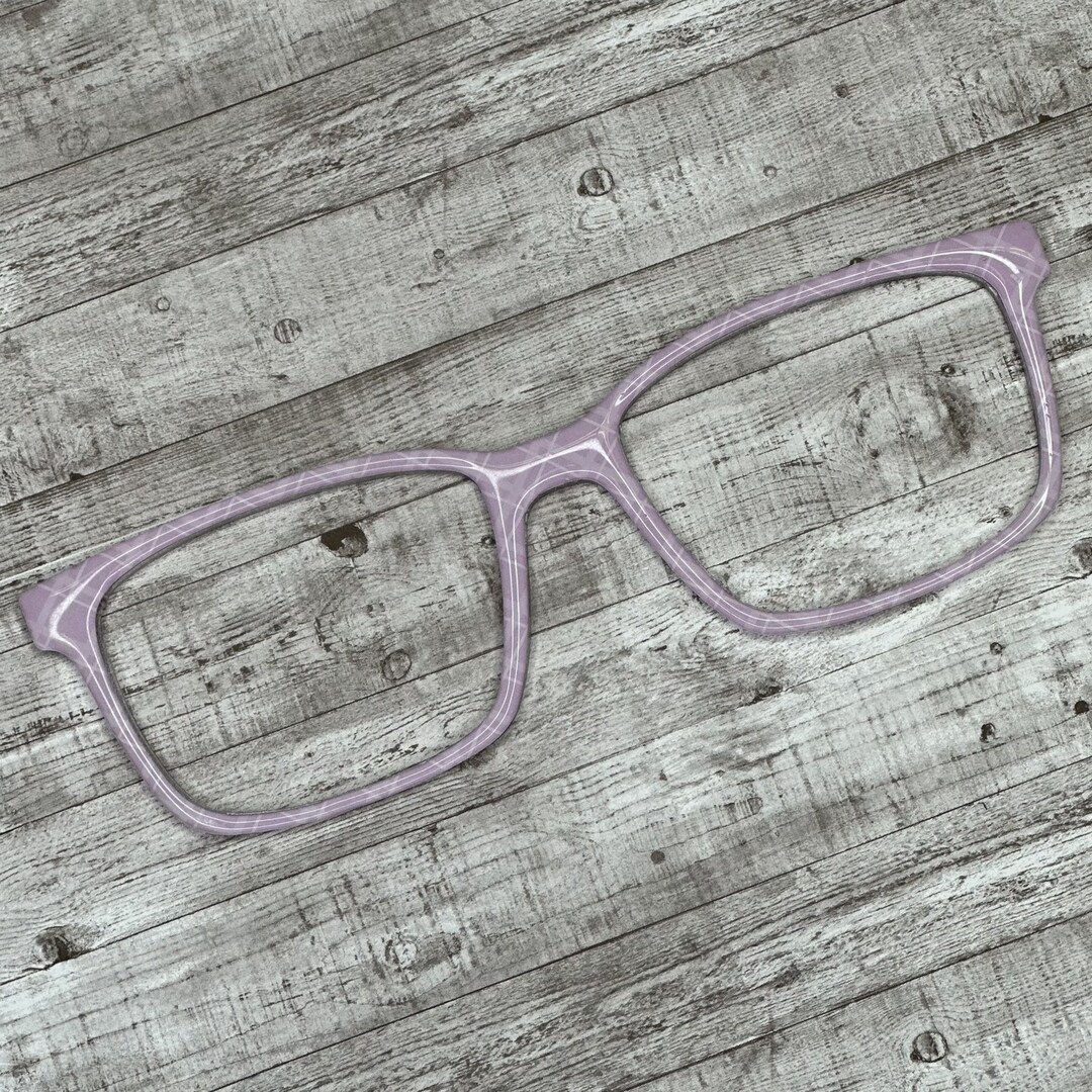 Light Purple Plaid Magnetic Eyeglass Topper - Etsy