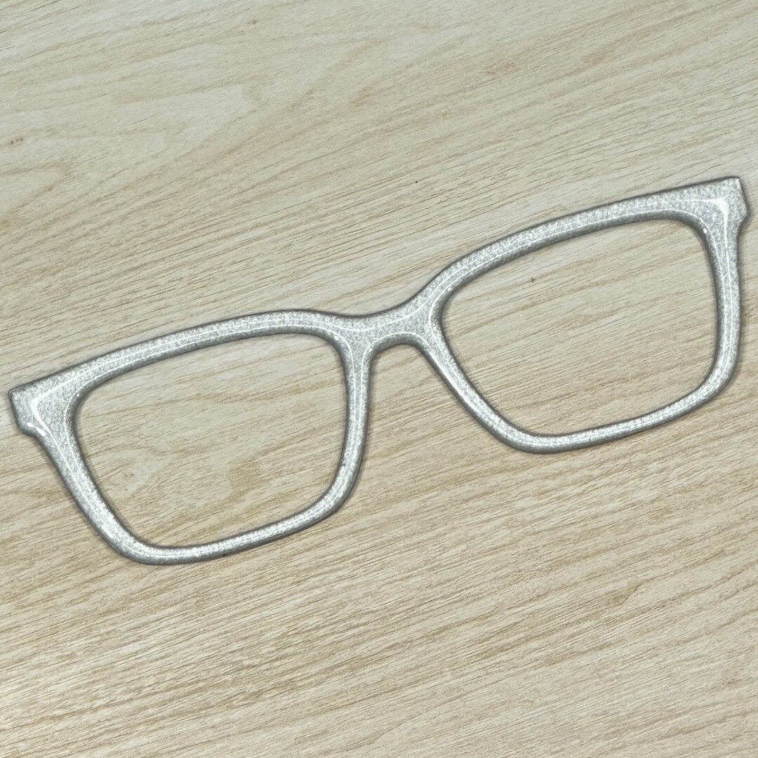 Silver Sparkle Magnetic Eyeglass Topper - Etsy