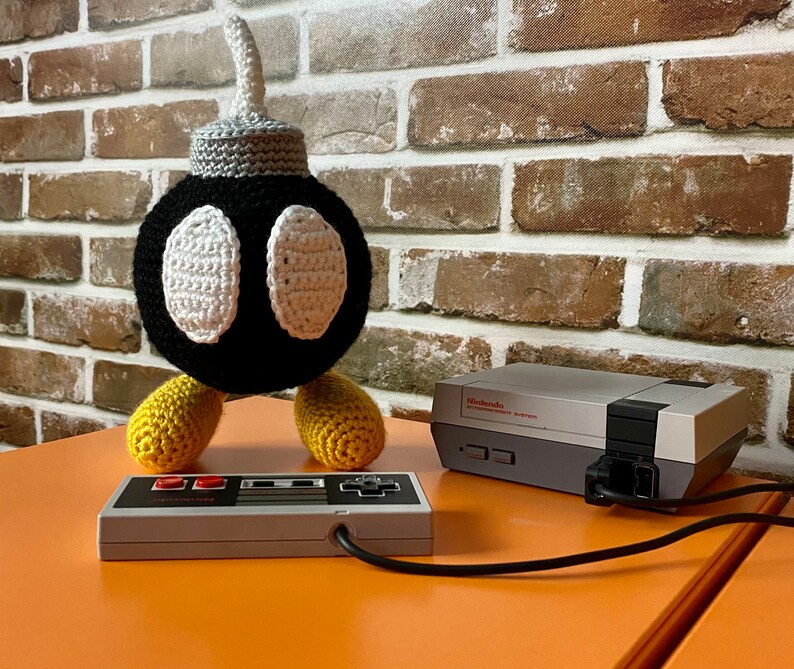 Bob-omb Amigurumi Pattern Super Mario Bros Amigurumi Bob-omb - Etsy