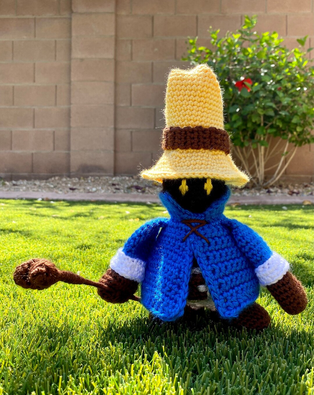 Black Mage Amigurumi Crochet Pattern: Final Fantasy Vivi Doll (PDF ...