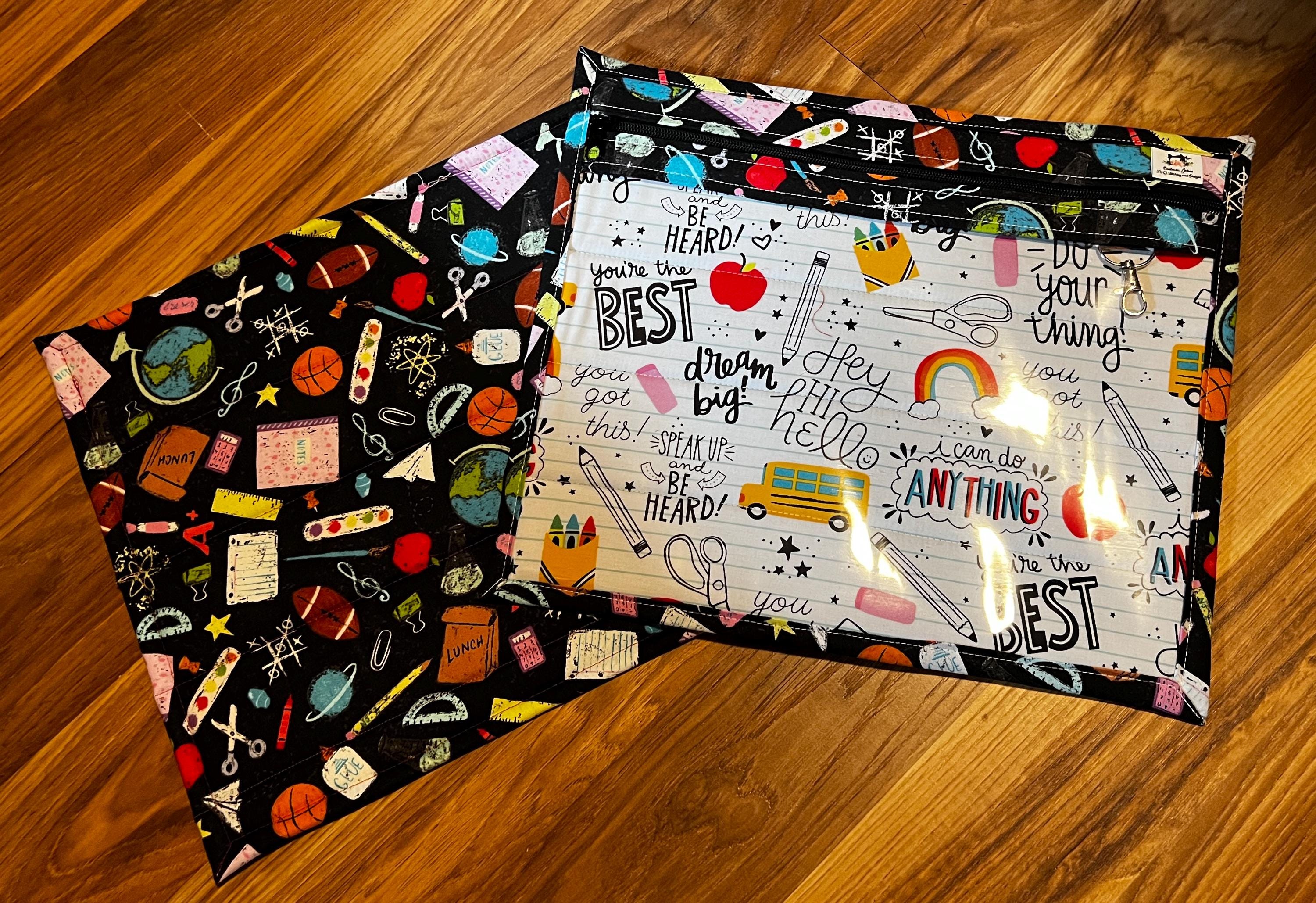 Vinyl Front Project Bag for Cross Stitch - Etsy