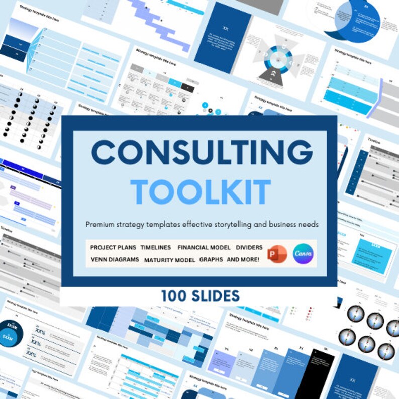 Business Strategy Consulting Template, Professional Powerpoint Slides ...