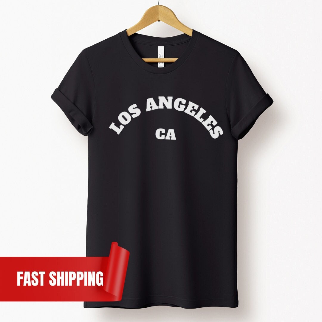 Los Angeles California Shirt, Los Angeles T-shirt, I Love LA, City Name ...