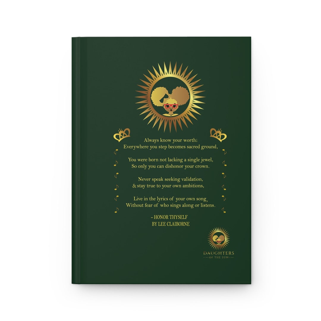 EMPOWERMENT JOURNAL for Black GIRLS, Inspirational Notebook With Art ...