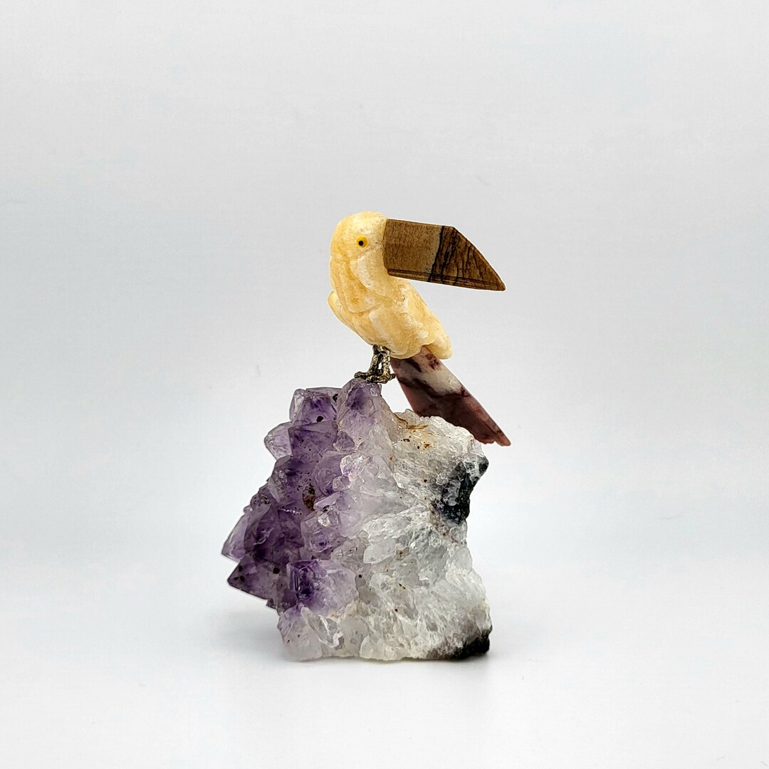 Quartz Bird Sculpture - Etsy