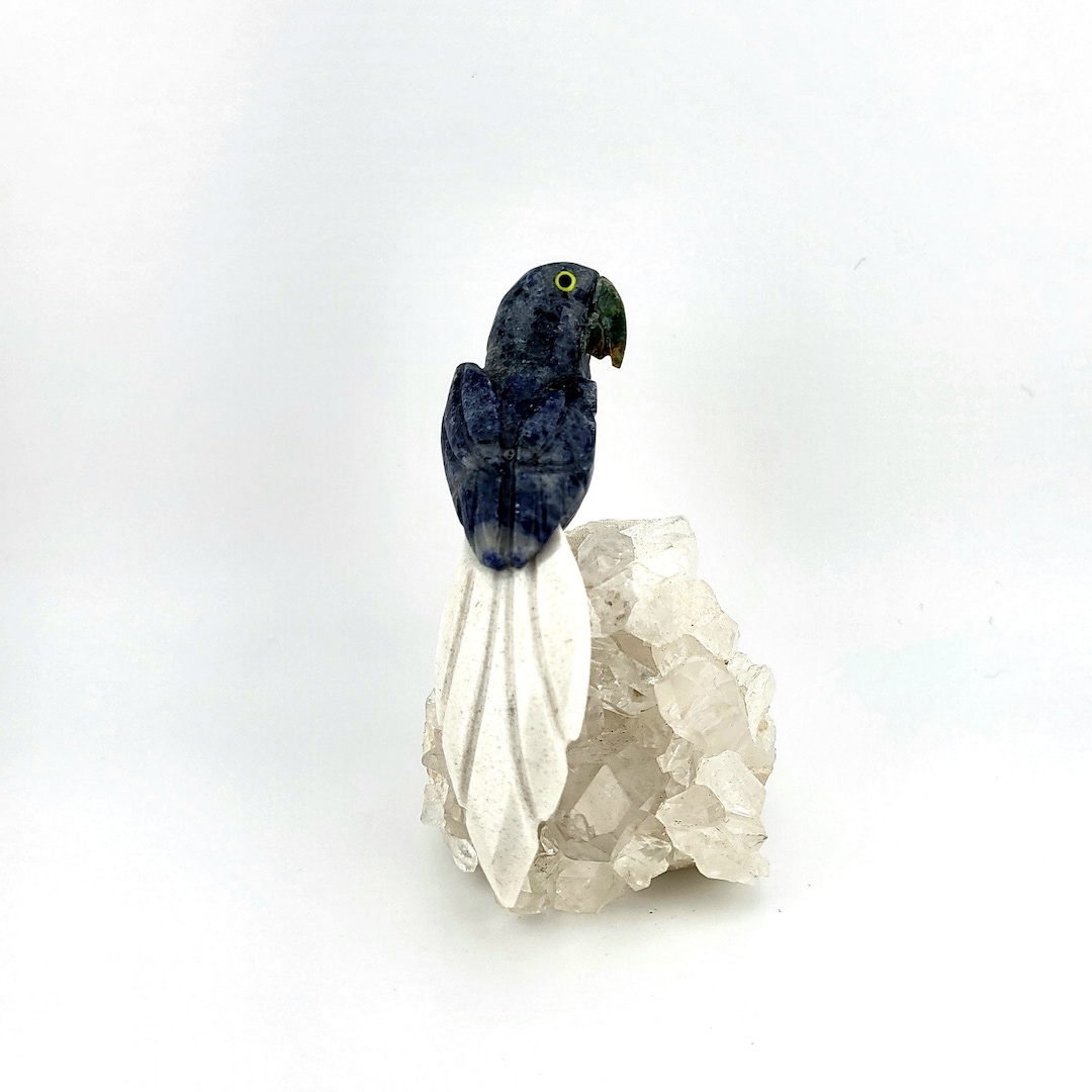 Quartz Bird Sculpture - Etsy