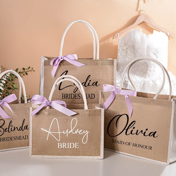 Bridesmaid Tote Bag - Etsy