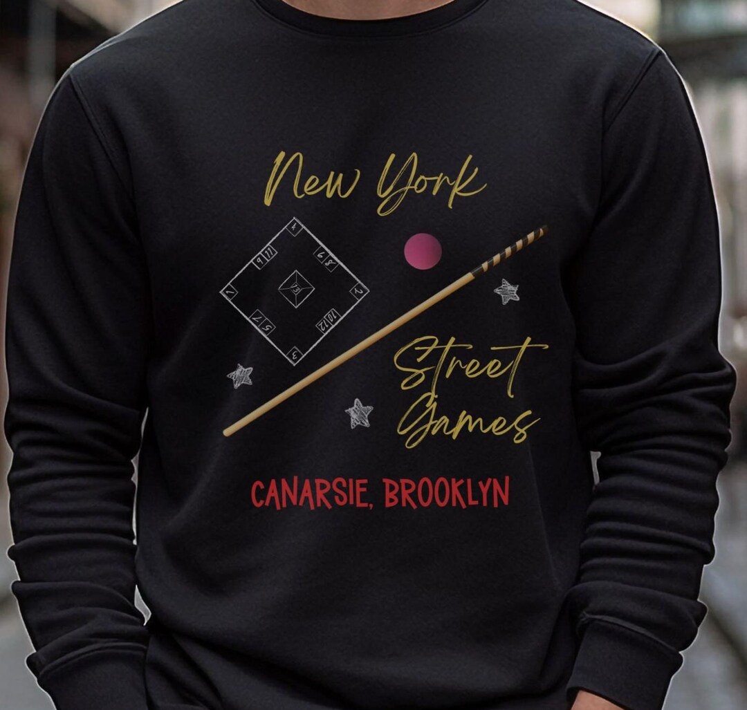 Canarsie, Brooklyn Street Games Sweatshirt, Skelly, Skully, Skelzy ...