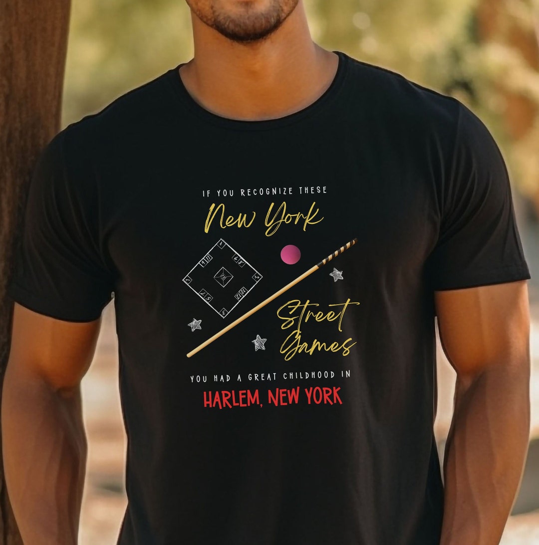 New York Shirt, Harlem New York Street Games, Skelly, Skelzy Skully ...