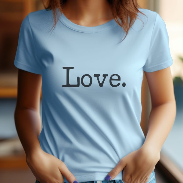 Love Tshirt - Etsy