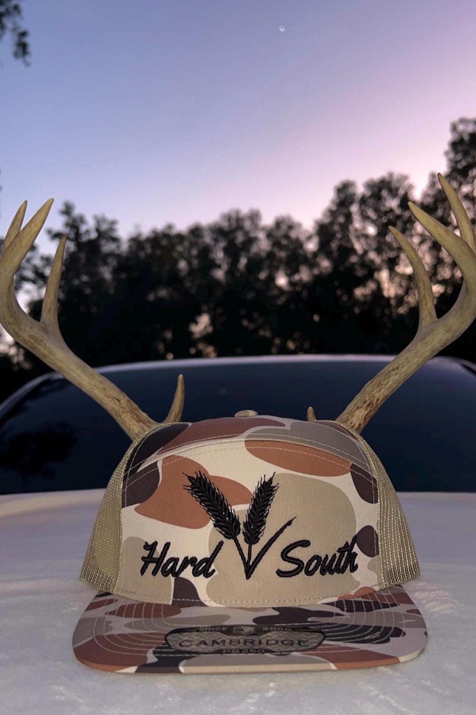 Hard South Camo Wheat - Flat Bill Richardson 7 Panel Snapback Hat - Etsy