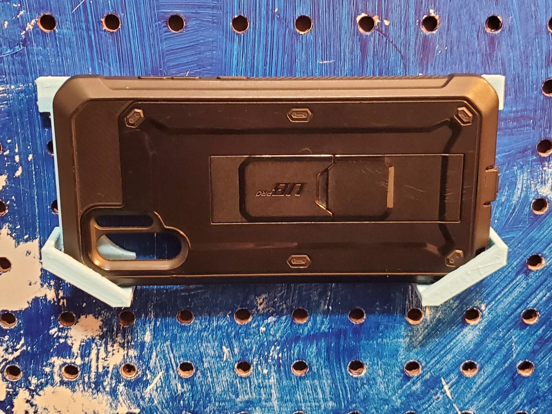 Peg Board Phone Holder, Display, Mount - Etsy