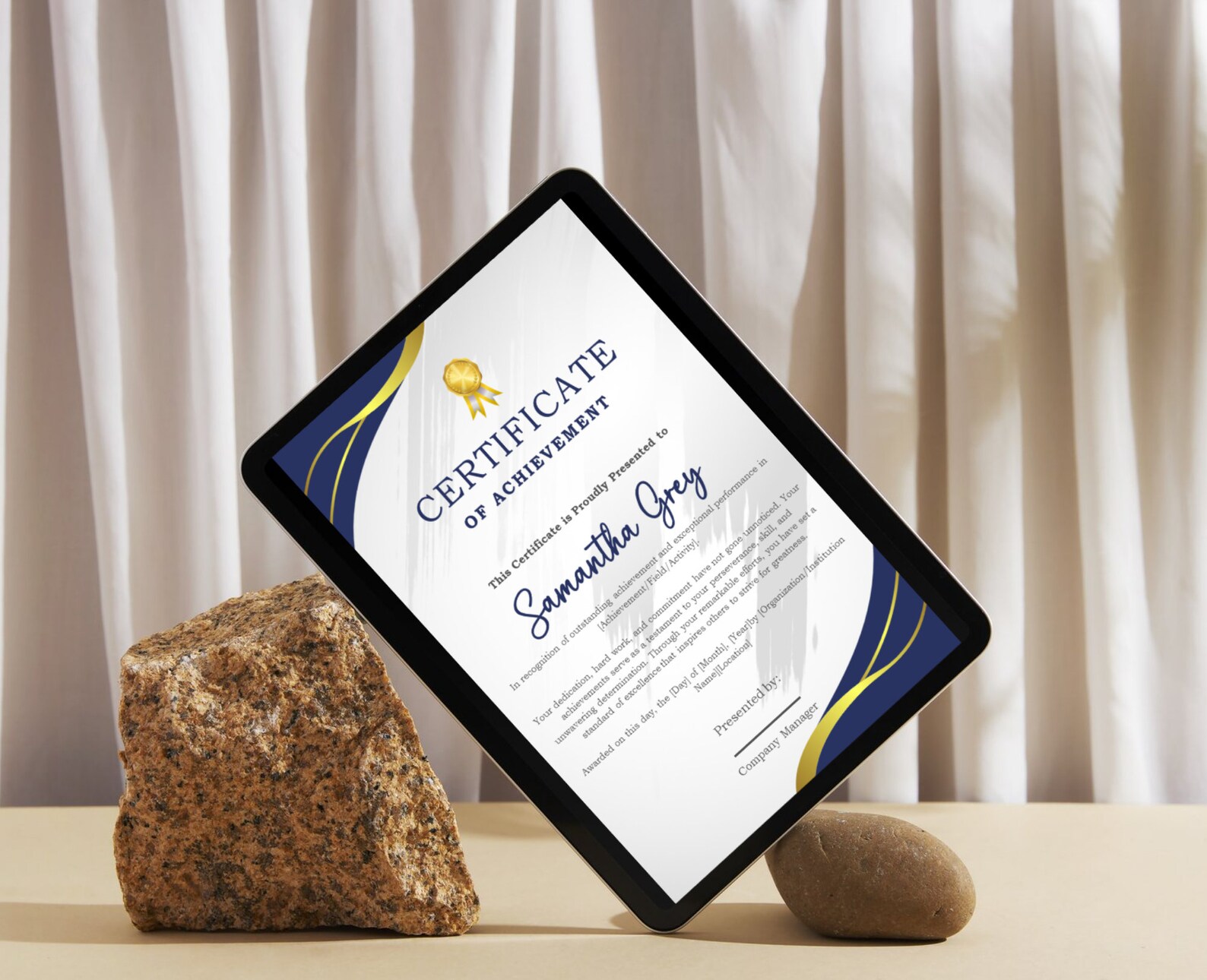 Editable Certificate of Achievement, Appreciation, Recognition ...