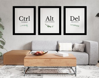 Ctrl Alt Del Decor - Etsy