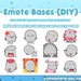 Emote Base Pack 1 DIY Emote Template for Discord, Twitch and Youtube - Etsy