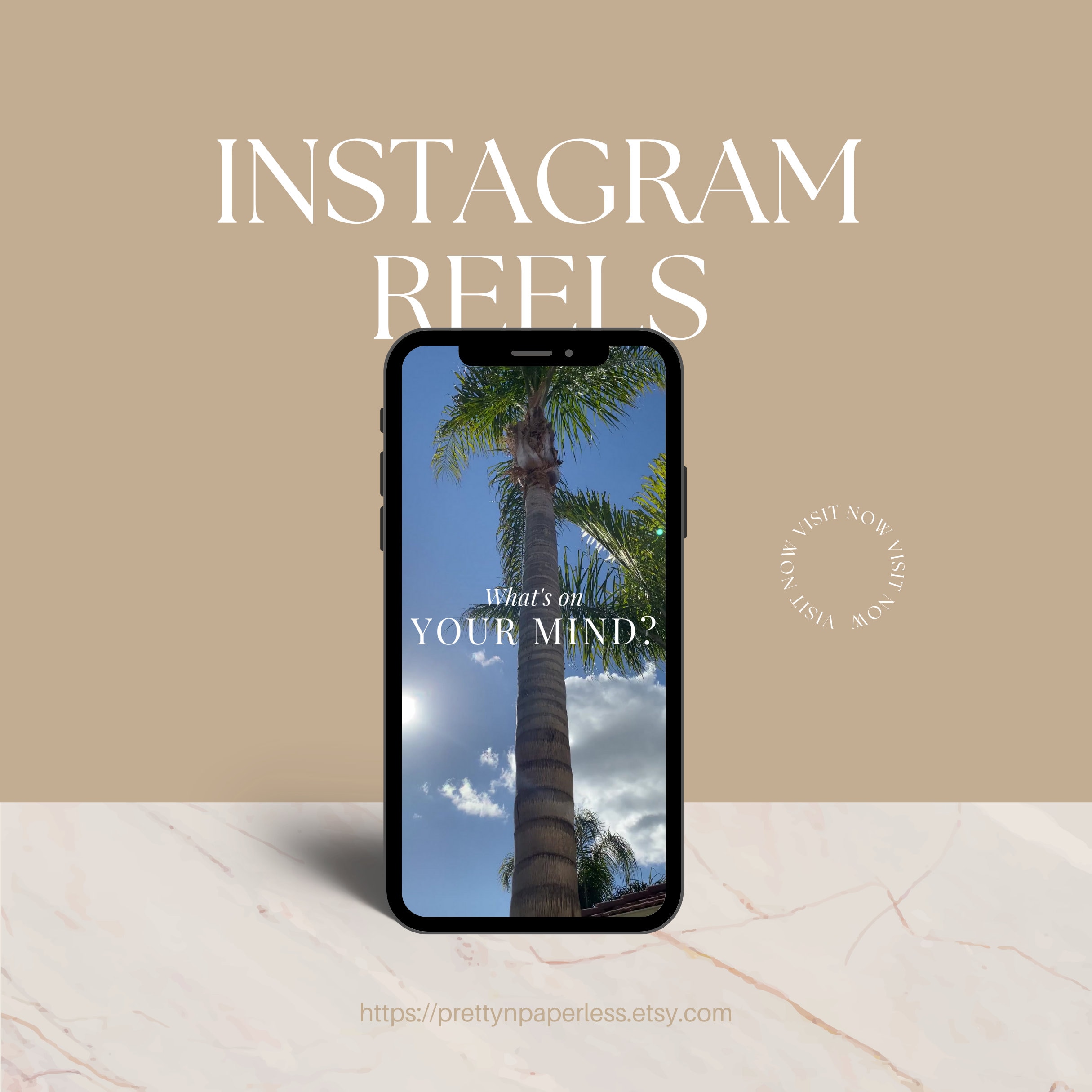 Instagram Reel Template - Canva Template - Question Reel Template ...