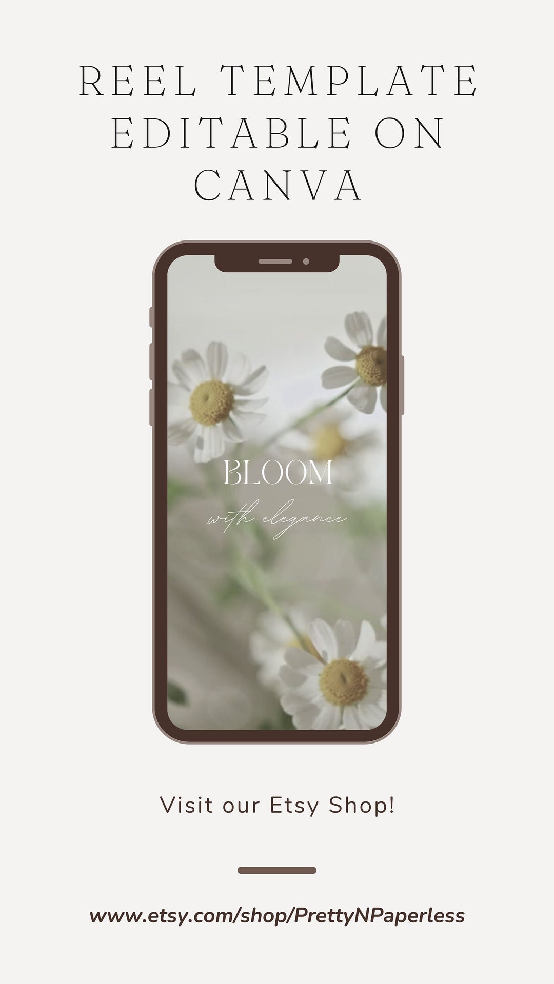 Editable Canva Reel Template - 7 Second Reel Video - Editable Content ...